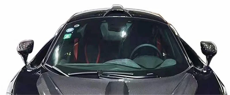 Used for the McLaren 720S Dry Carbon Fiber N-style Carbon Fiber Roof ...