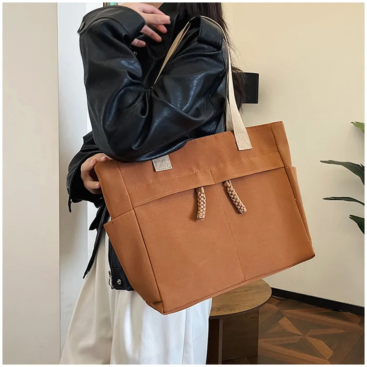 Alibaba.com: Simple Large Capacity Women's Shoulder Bags, Solid Color ...