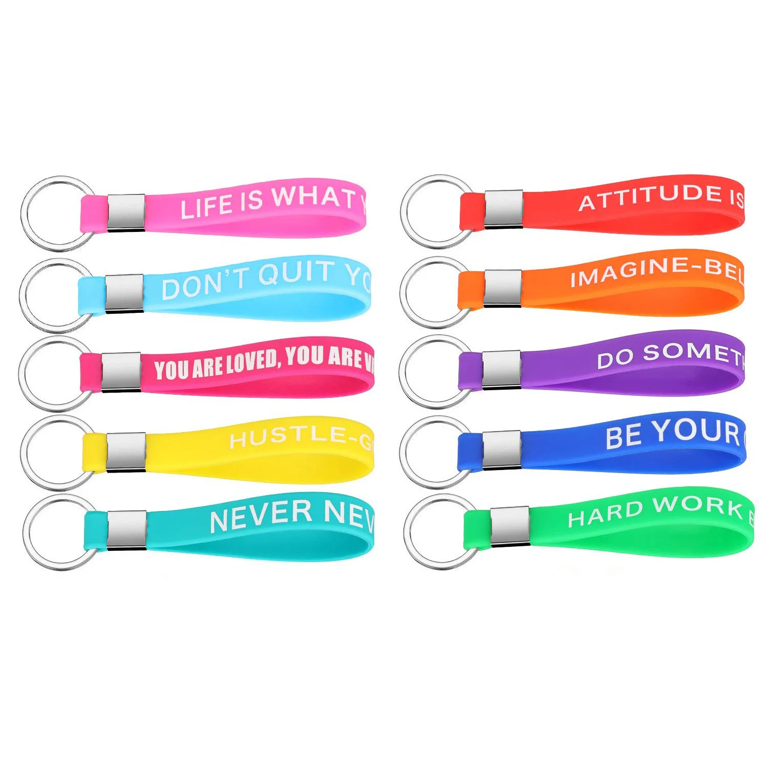 Silicone Key Chain Wristband Silicone Bracelet Custom Logo Metal Pvc ...