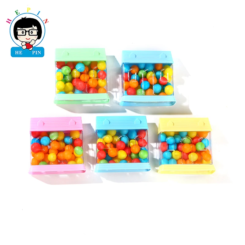 Multi Color Fruit Flavoured House Shaped Tablet Candy Toy Candy With ...