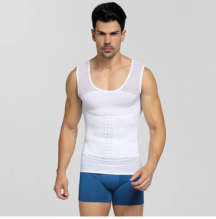 Hot Sellers Men's Slimming Body Shape Wear Corset Fitness Compression ...