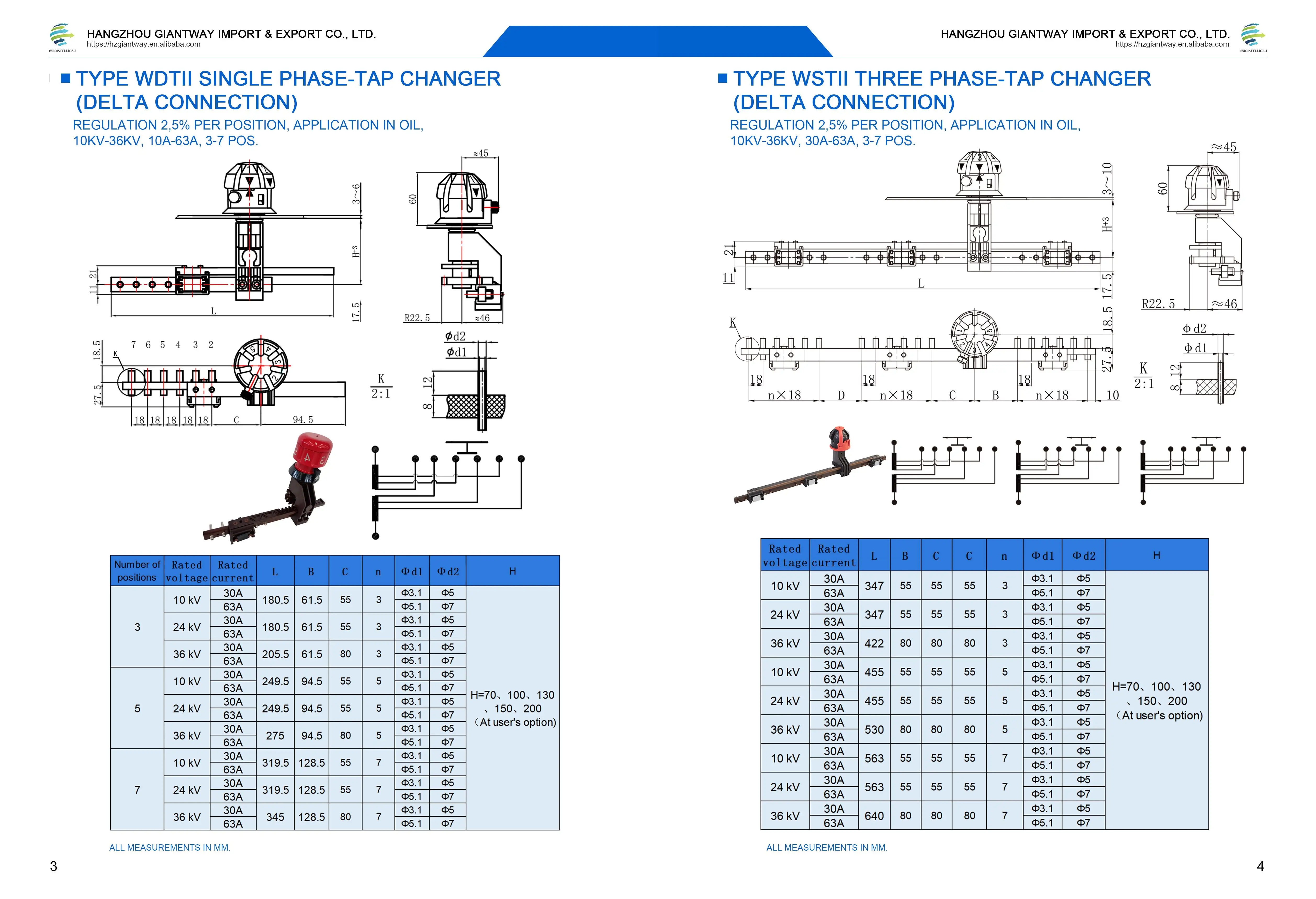 Off Load Tap Changer - Efficient Transformer Accessory for 30-36KV ...