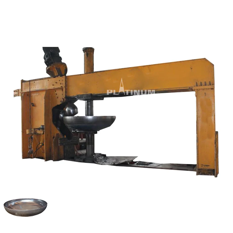 Hydraulic Stainless Steel Oval Tank Dished End Head Flanging Spinning ...