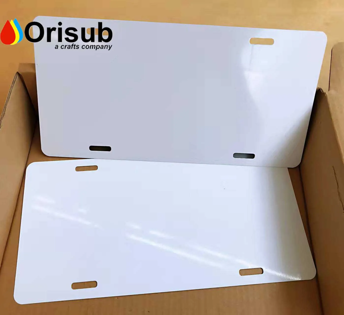 Heat Transfer Metal Car Plates Blank Sublimation Car Tag - Buy ...
