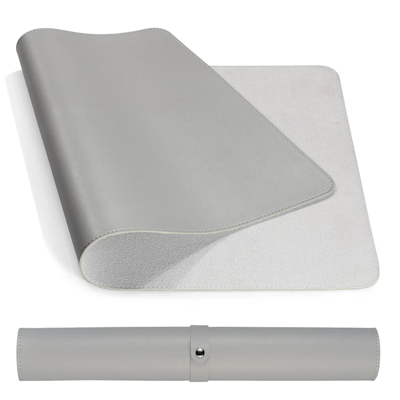 Double-side Use Portable Large Mouse Pad Gamer Waterproof PU Leather ...
