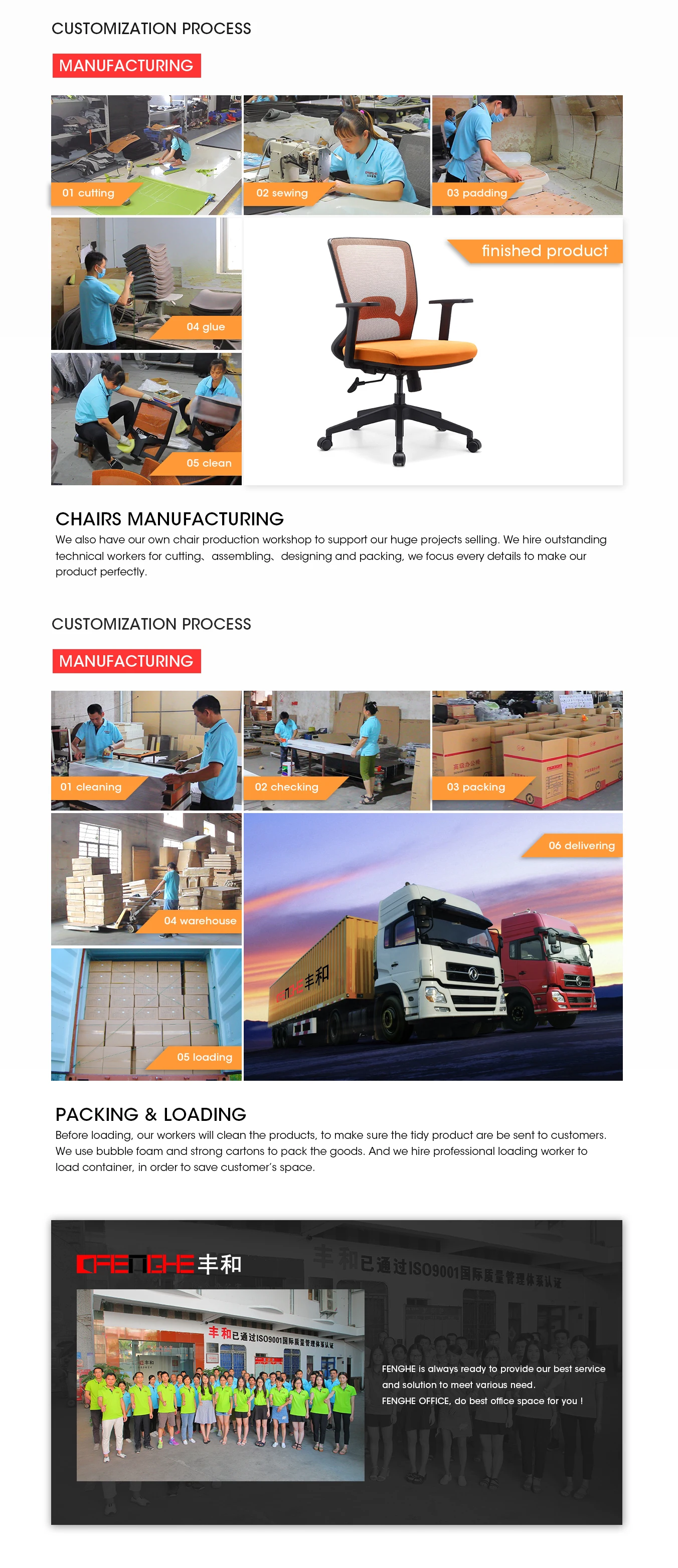 Modular Office Furniture - Standard Sizes for Call Centers