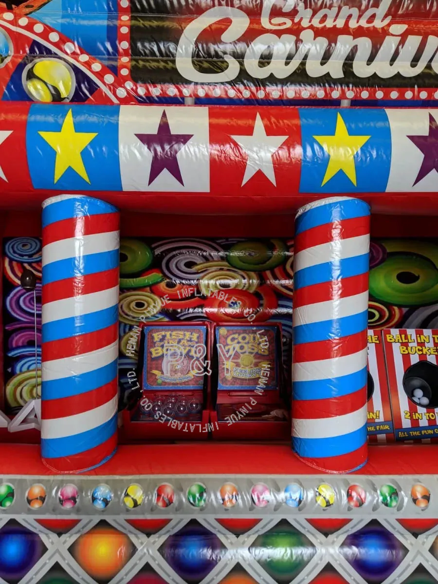 Commercial Inflatable Grand Carnival Game Booth for Sale