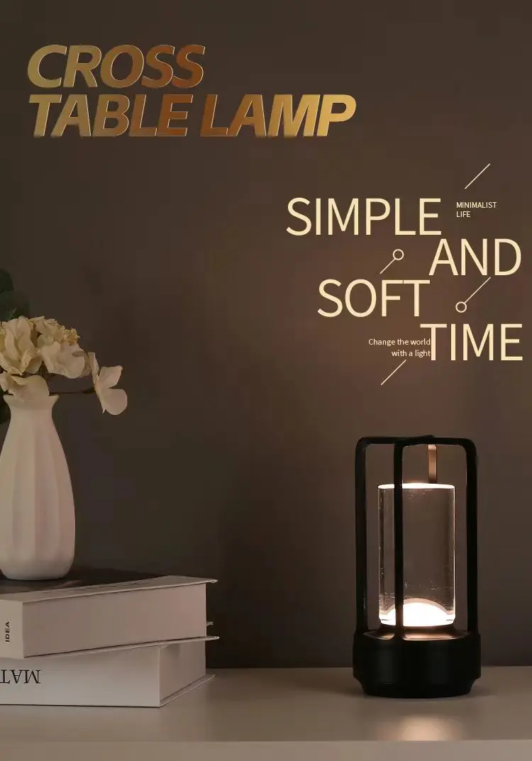 Induction Cordless Desk LED Table Lamp - Modern & Dimmable