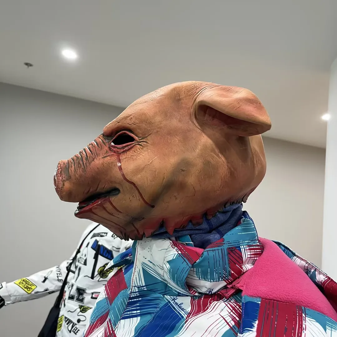 Alibaba.com: Realistic Latex Pig's Head Zombie Mask for Halloween ...