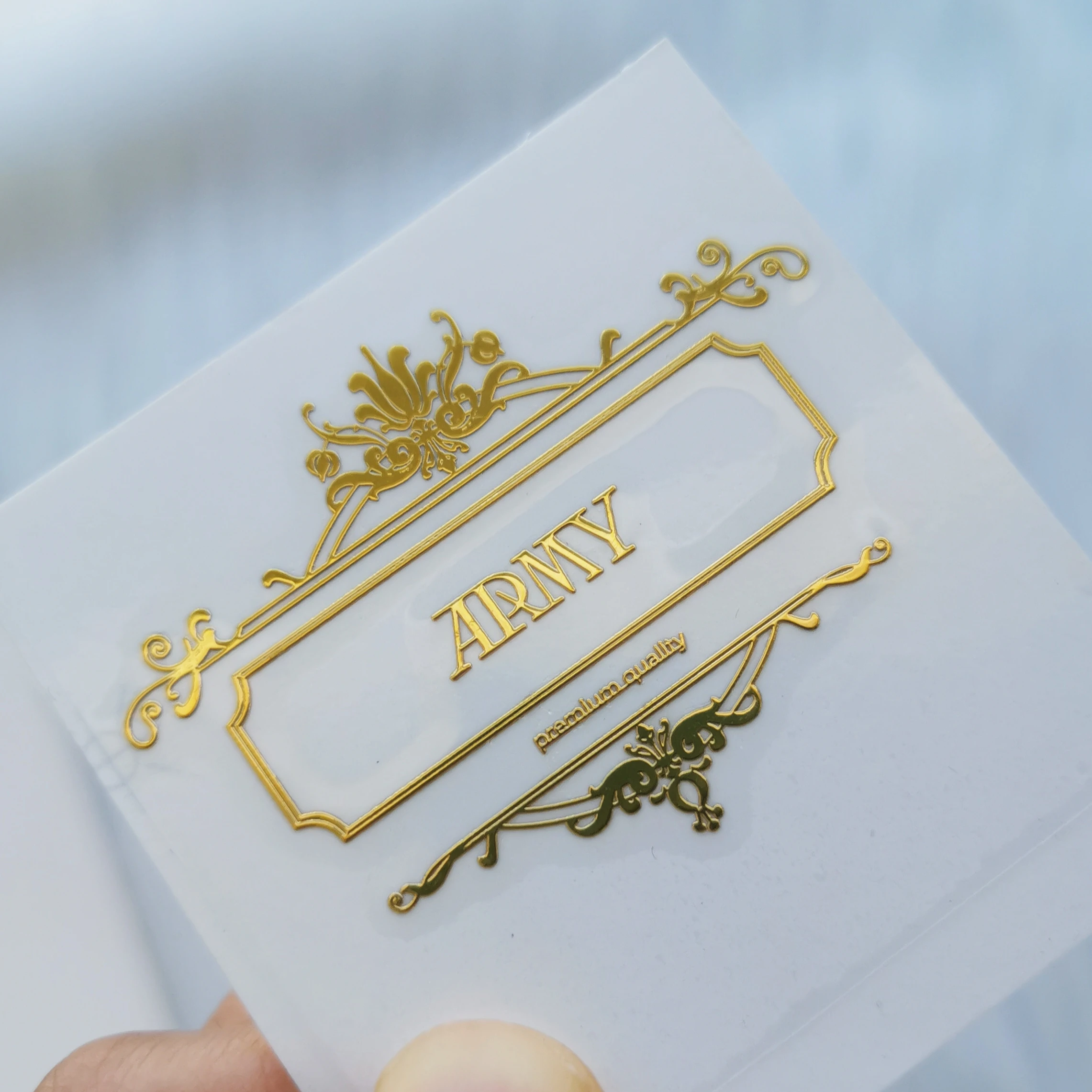 Customized Electroformed Label Thin Nickel Metal Sticker Logo - Buy ...