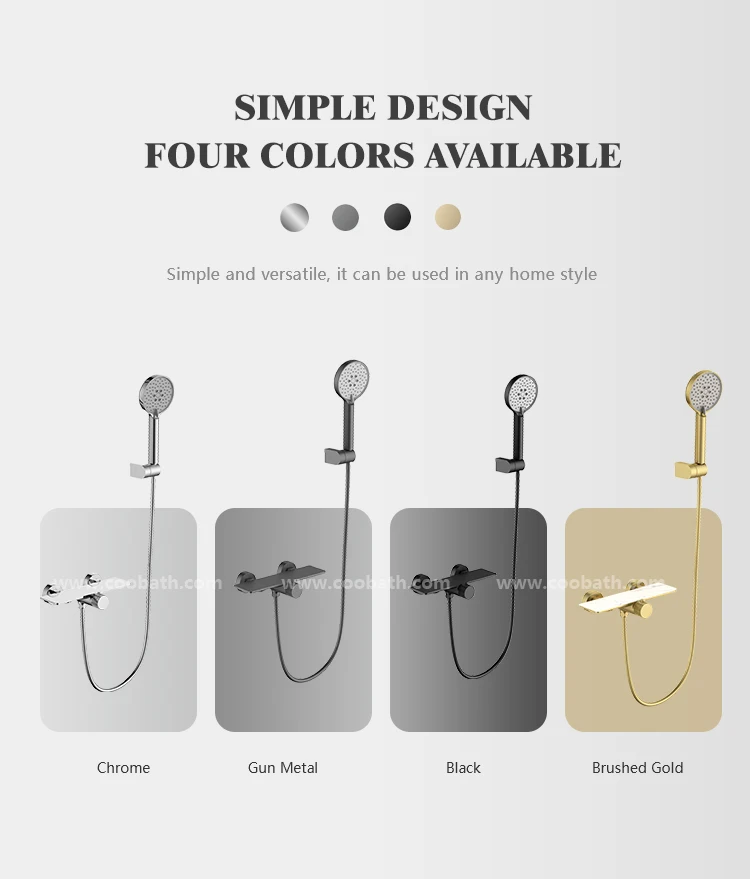 Luxury Bath With Hose Handheld Water Saving High Pressure Shower Head ...