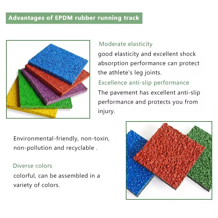 New Design Environment Different Color Rubber Epdm Granule For Flooring ...