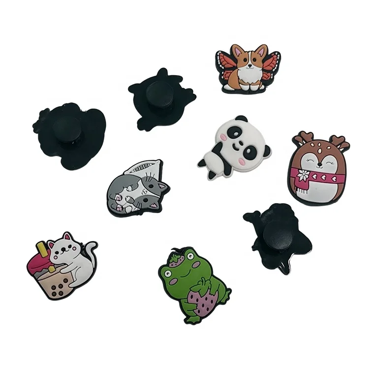 Hot Sale Custom 3d Brand Logo Design Cute Croc Charms Soft Pvc Shoe ...