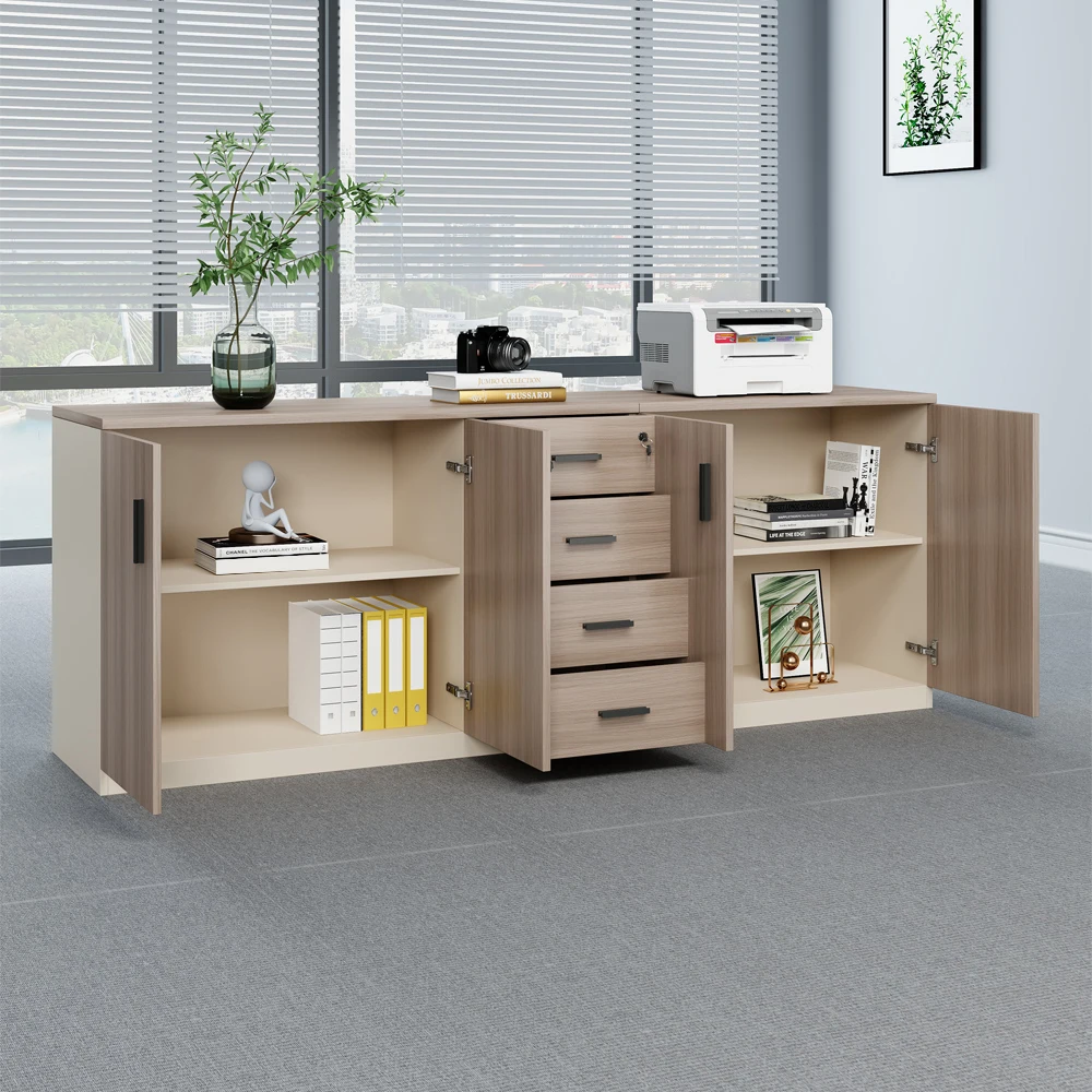 High Quality Wooden Bookshelf MDF Drawer Panel Filing Cabinet Hanging ...