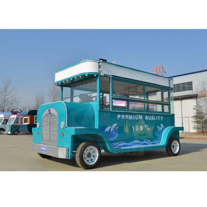 Mobile Food Cart Price - High Efficiency Snack Truck