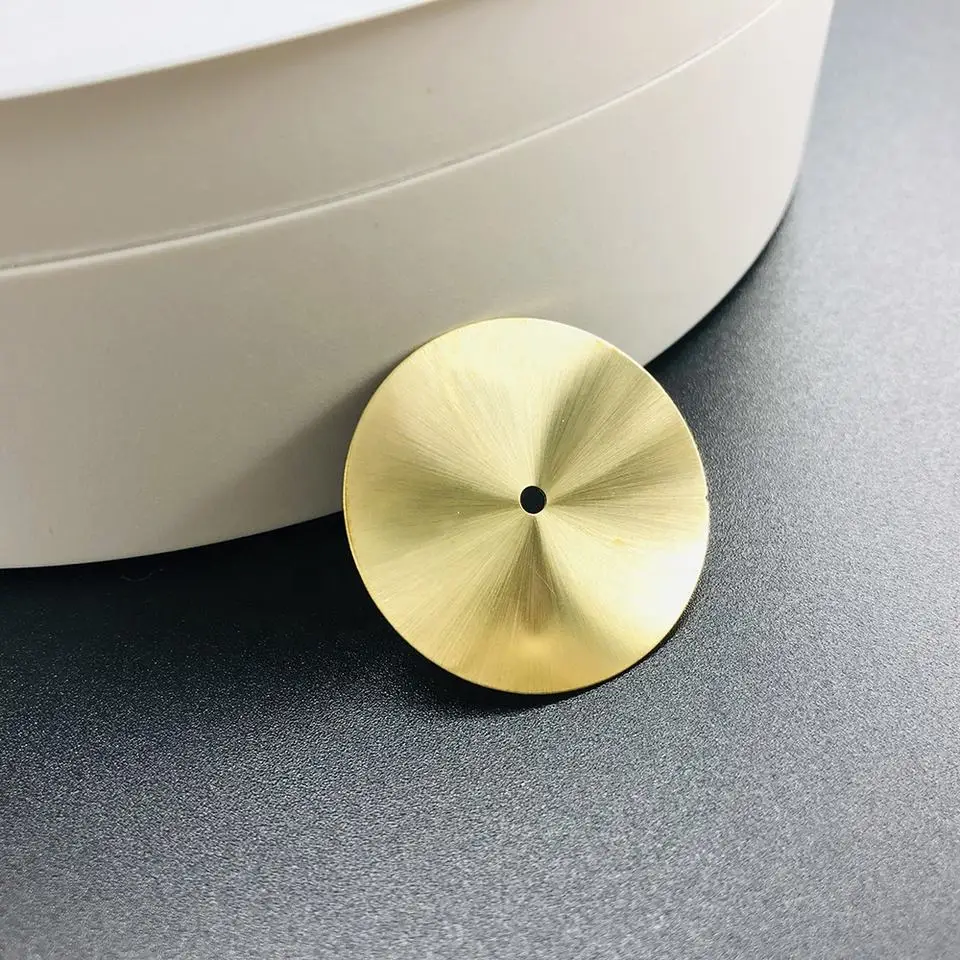 Custom Brass Watch Dials - NH35 33mm Blank Faces