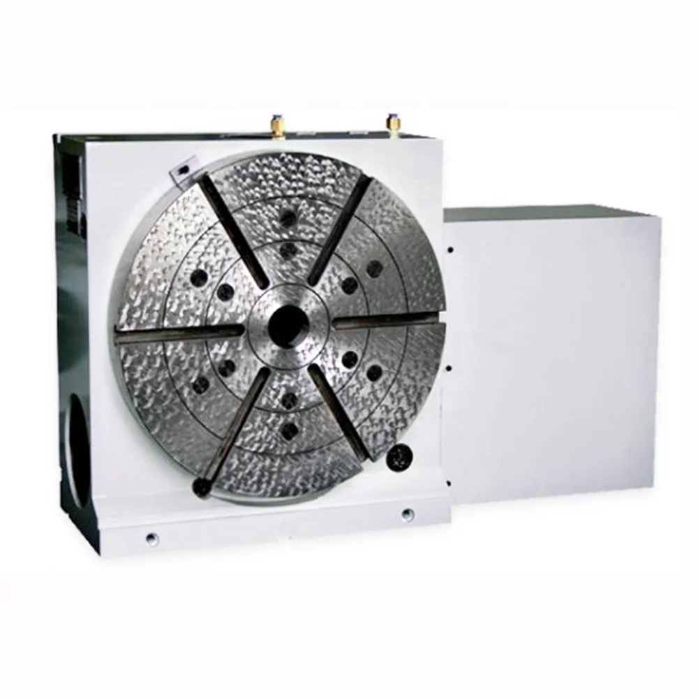 4th Axis Cnc Indexing Rotary Table Motor 55 Cast Iron Provided Fourth Axis Cnc Rotary Table ...