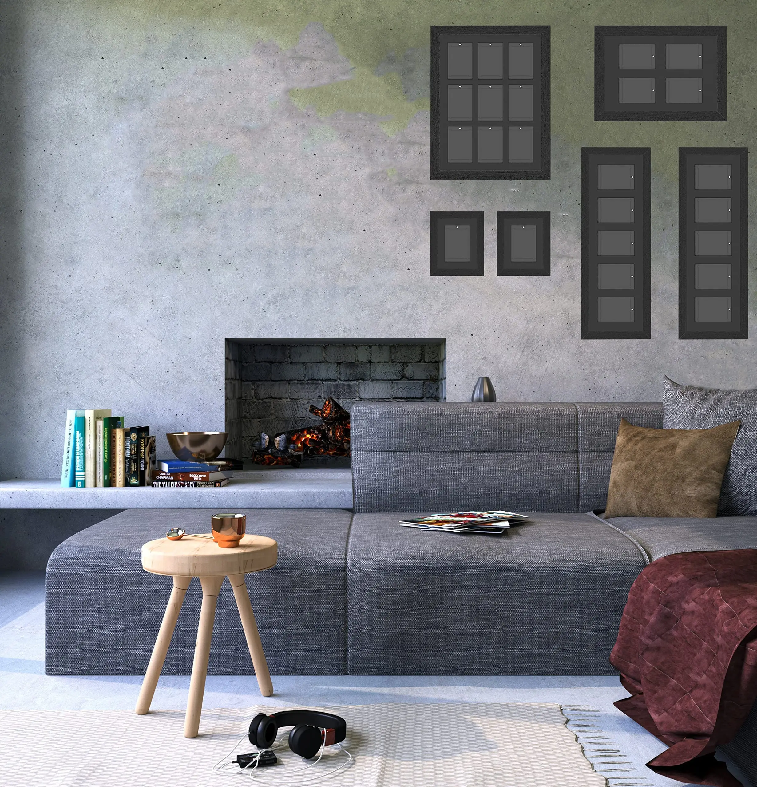 4 Graded Cards Slab Display Box Collectible Trading Card Wall Mounted ...