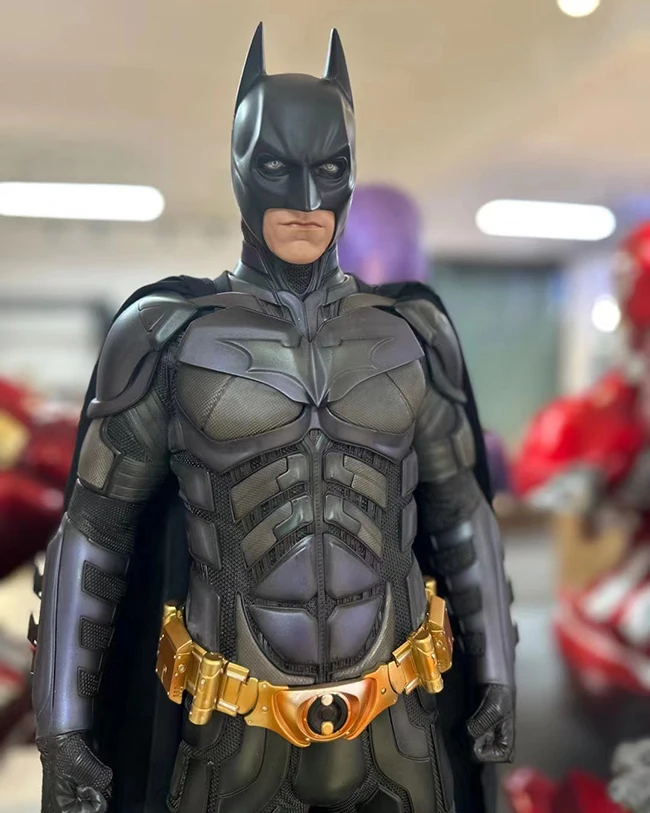 Custom Life-size Batmanstatue Fiberglass Resin Anime Figure Model Toy ...