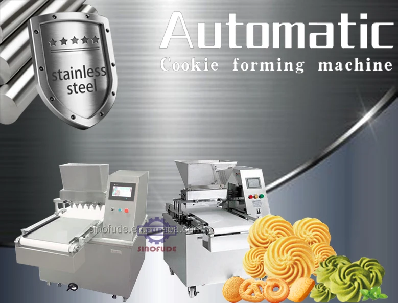 Automatic Cookies Biscuit Machine Industrial Cookies Gas Tunnel Oven ...