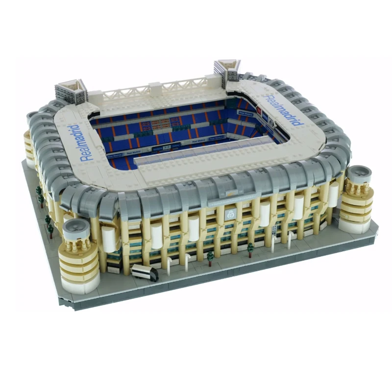 55335马德里圣地亚哥伯纳乌足球场模型积木砖块著名建筑安菲尔德兼容10299 - Buy 积木足球场,体育场模型积木砖,著名的 ...