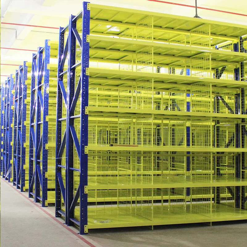 2025 New Shibang Factory Warehouse Racking Systems with Mesh Rack for ...