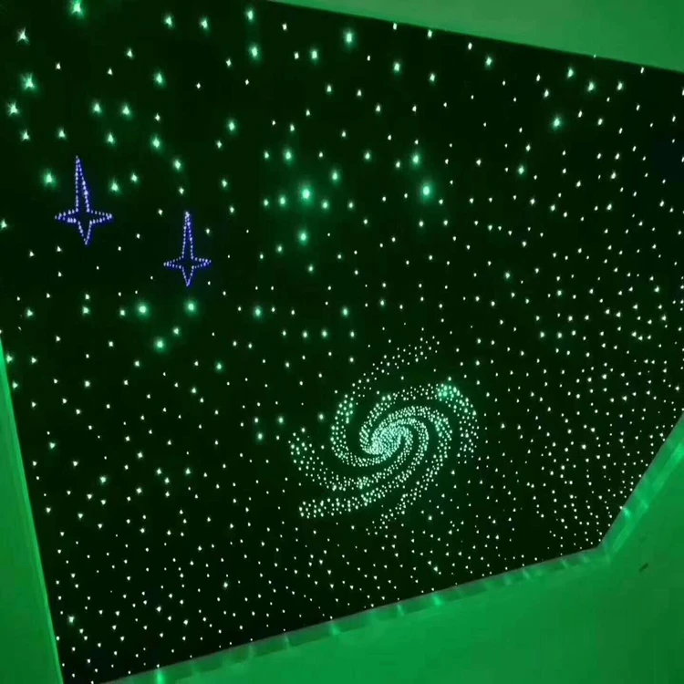 RGB Finished Starlight Ceiling Panels - Fiber Optic Lighting