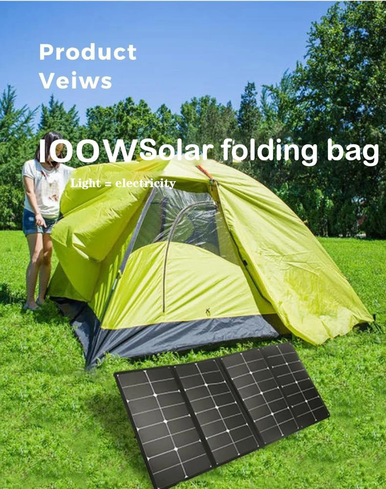 Hot Selling Sunpower Flexible Solar Folding Pag Notebook Energy Storage ...