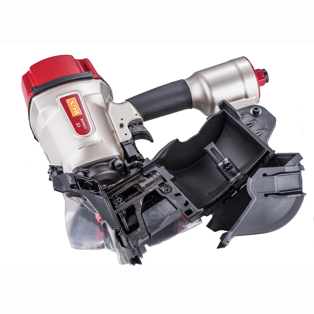 Cn90 Air Coil Nail Gun - 90MM Nail Capacity & Pneumatic Power