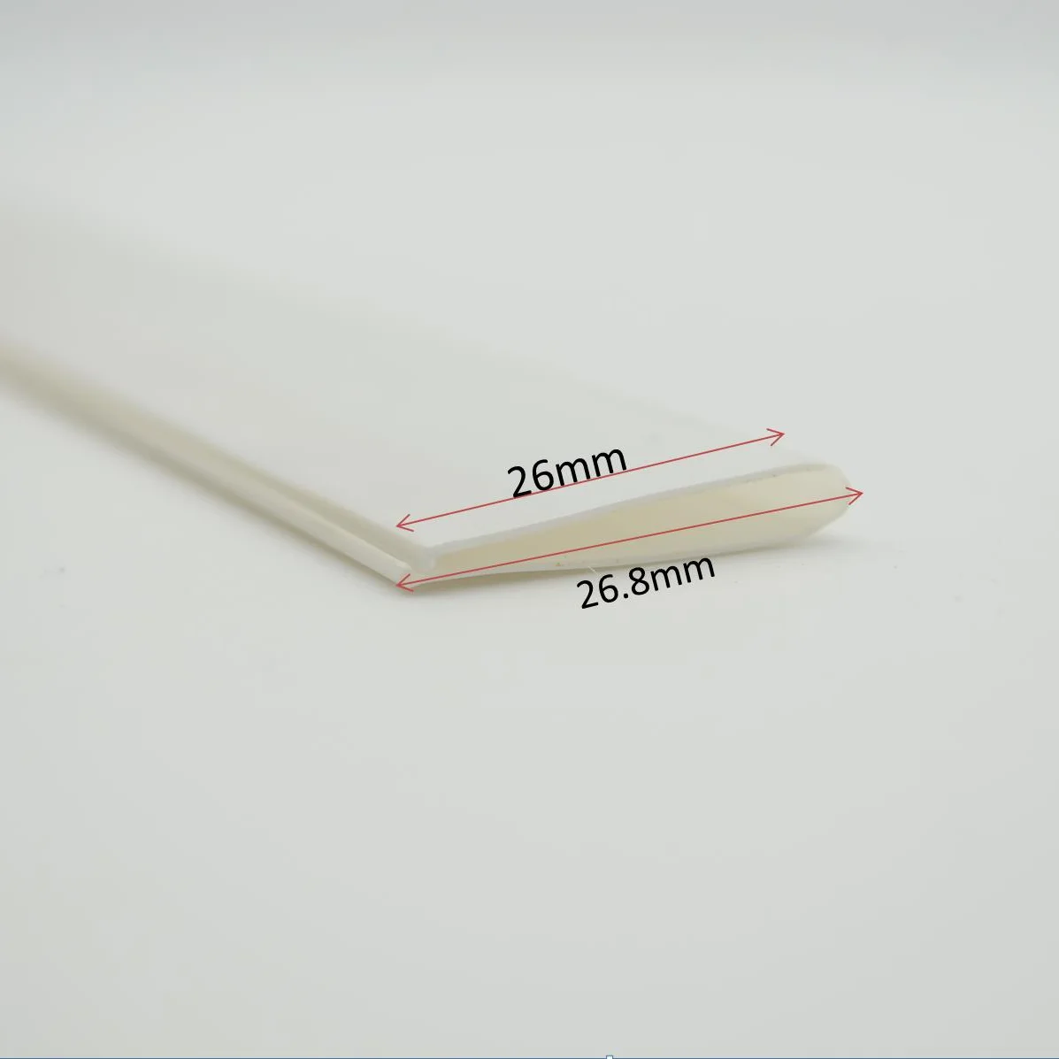 Supermarket Shelf Edge Price Hook PVC Extrusion Profile Plastic Strip ...