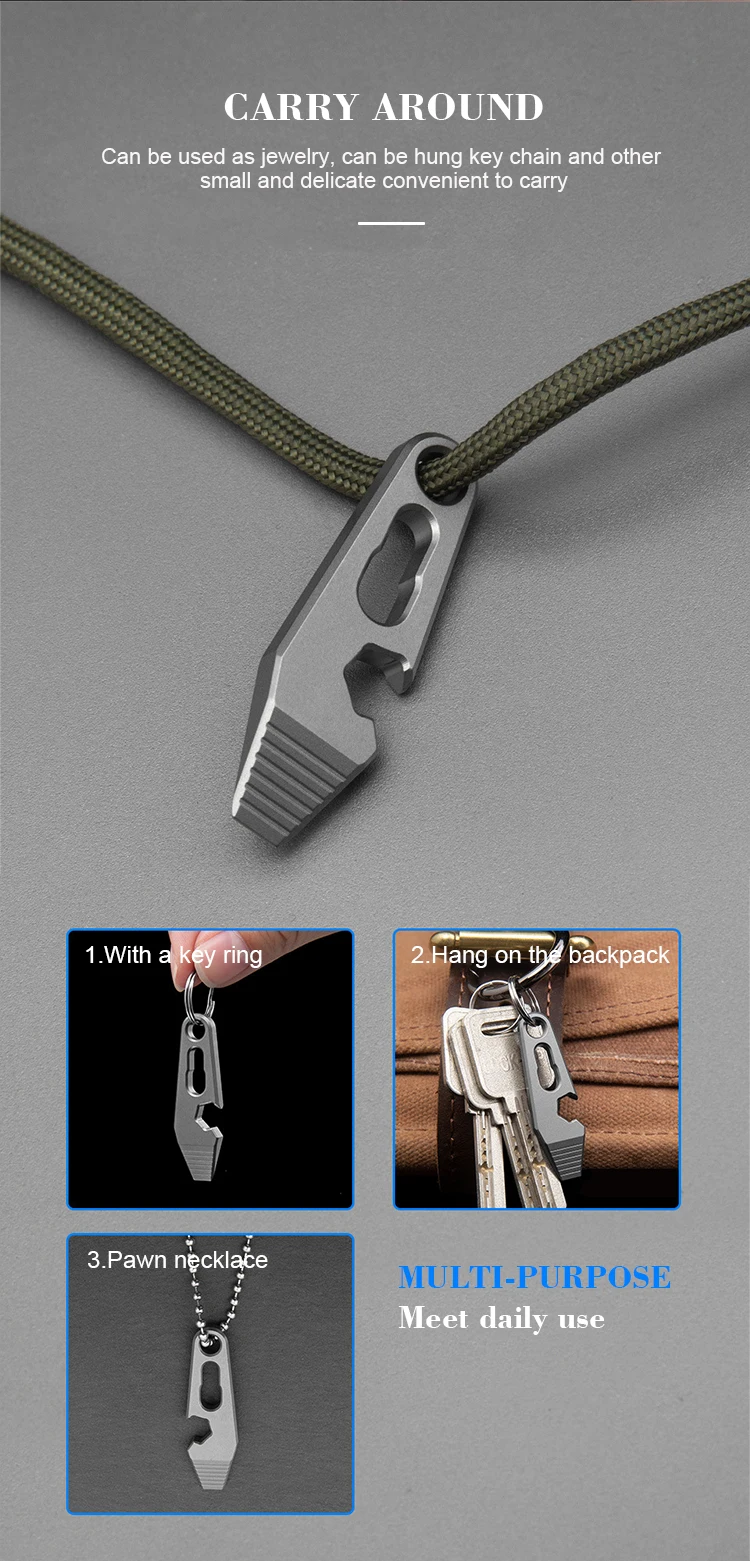 Mini Titanium Alloy Integrated Multifunctional Combination Tool Quick ...