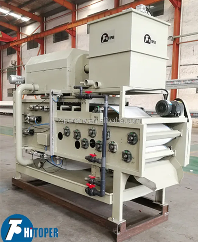 Dyeing Wastewater Filter Press of Horizontal Belt Type,slurry ...