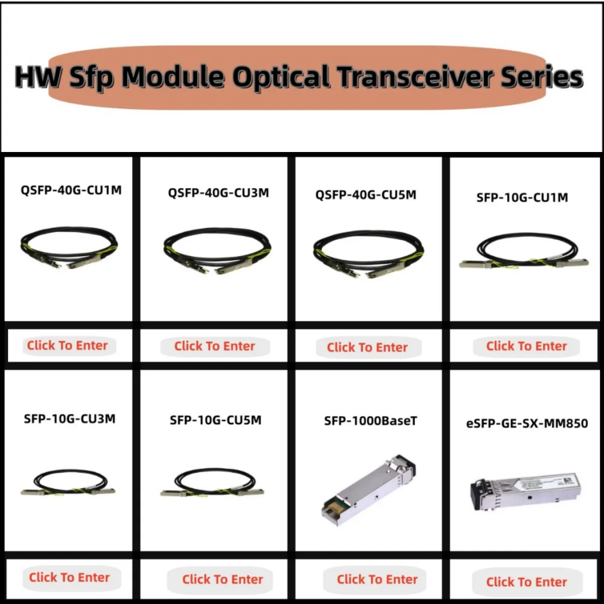 Hw Sfp Module Optical Transceiver 40gbase-esr4 Optical Transceiver Qsfp ...