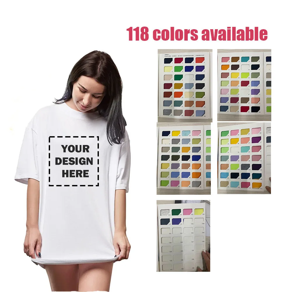 Wholesale 250gsm Cotton Tshirt Graphic High Quality Summer Basicround Neck Short Sleeve Tshirt ...