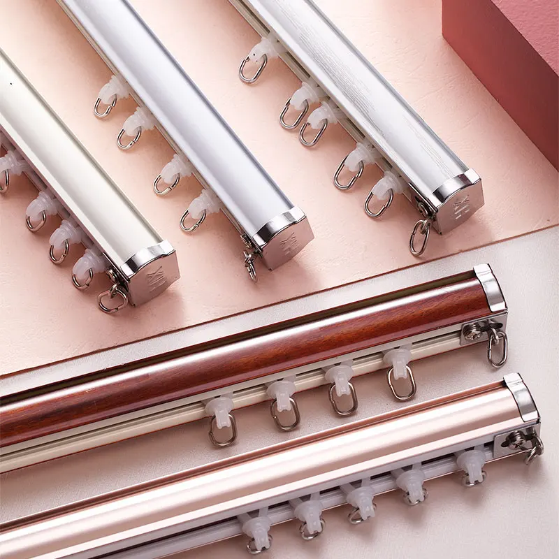 Curtain Carrier Wave Fold Curtain Tape Track Plastic Luxury Restaurants ...