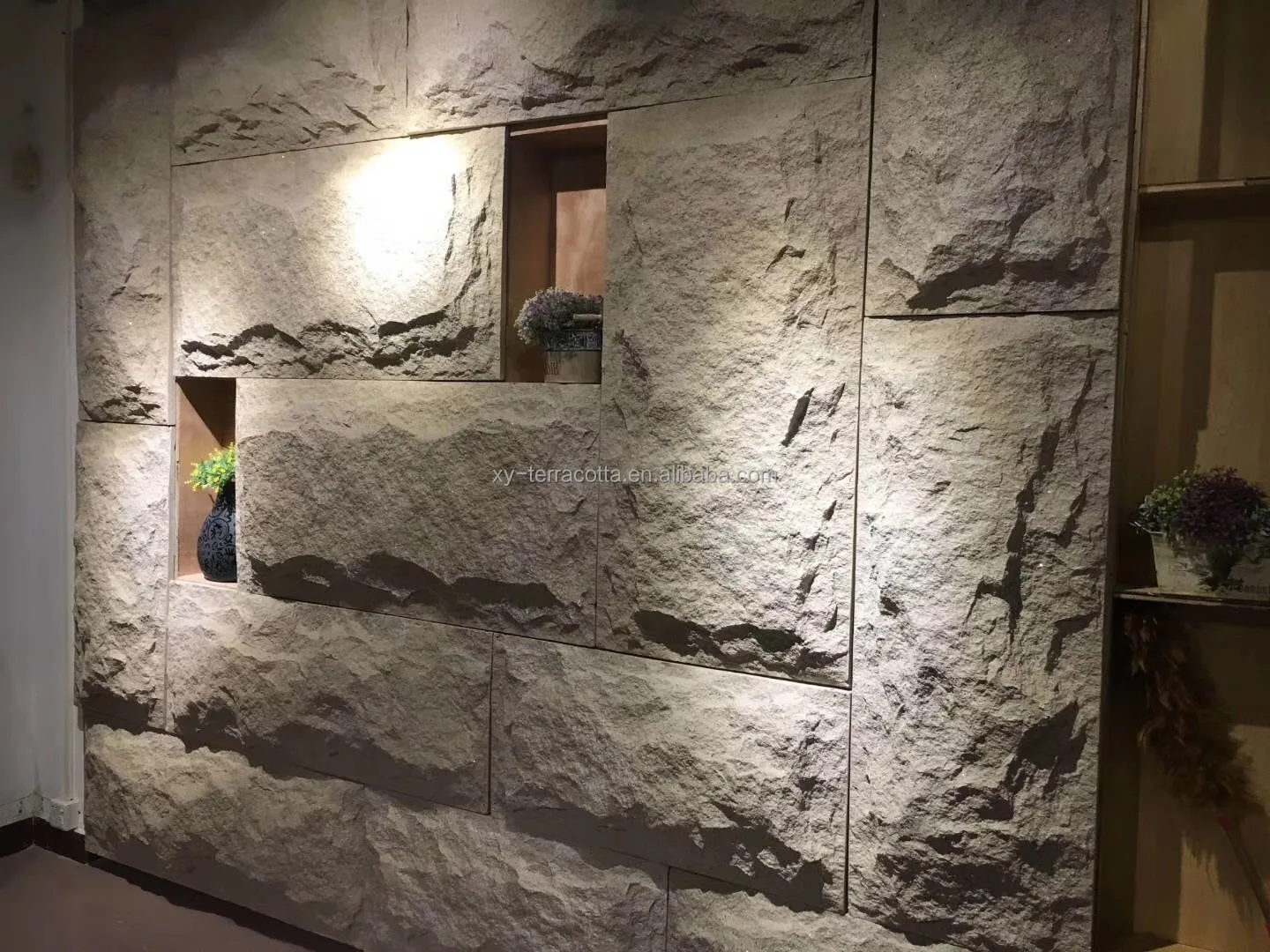 Foshan Guangzhou Shenzhen Stone Veneer Cladding Panels Exterior Wall ...