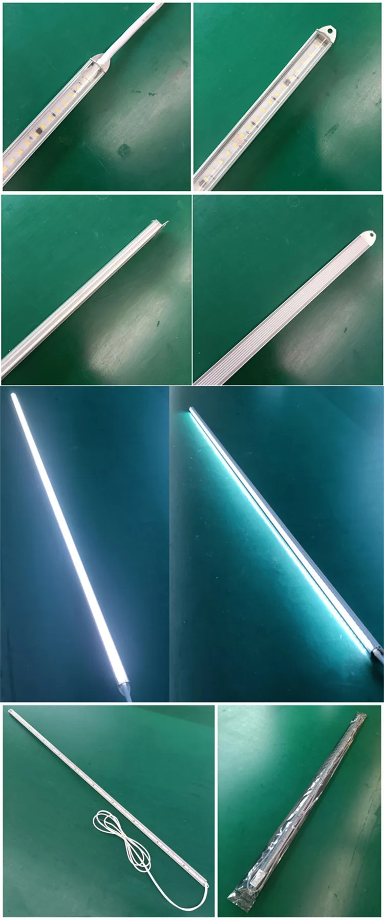 220V AC LED Hard Strip Driverless Factory-Use SMD2835 LED Bar Light 8mm ...
