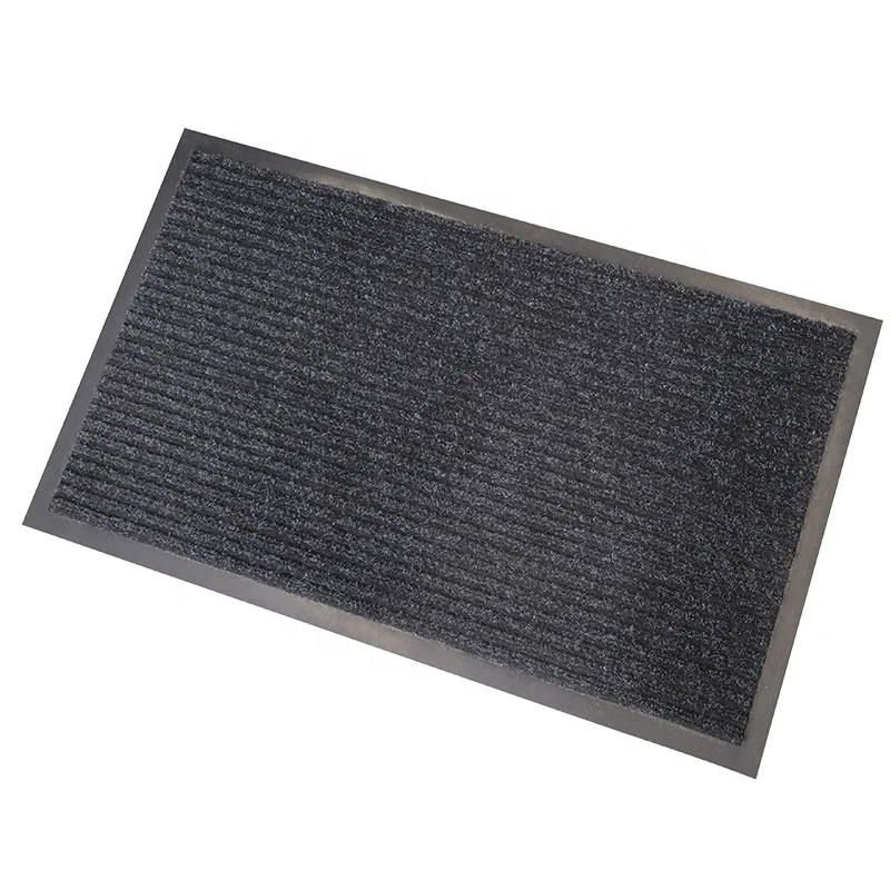 Double Ribbed Striped Mats Entrance Outdoor Pvc Floor Mat Non Slip Dust ...