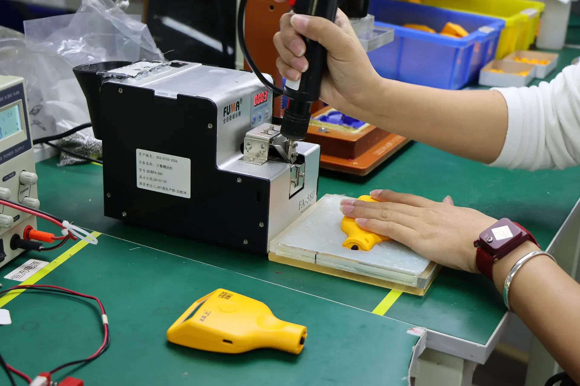 One-side Measurement Double Glazing Laser Glass Thickness Meter Hollow ...