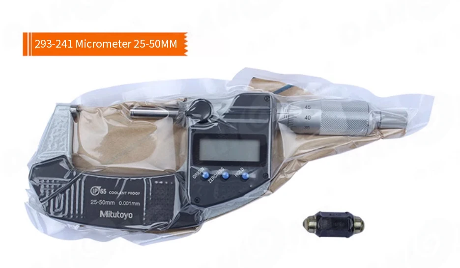 Mitutoyo Micrometer Japanese Famous Brand For Submicron Unit ...