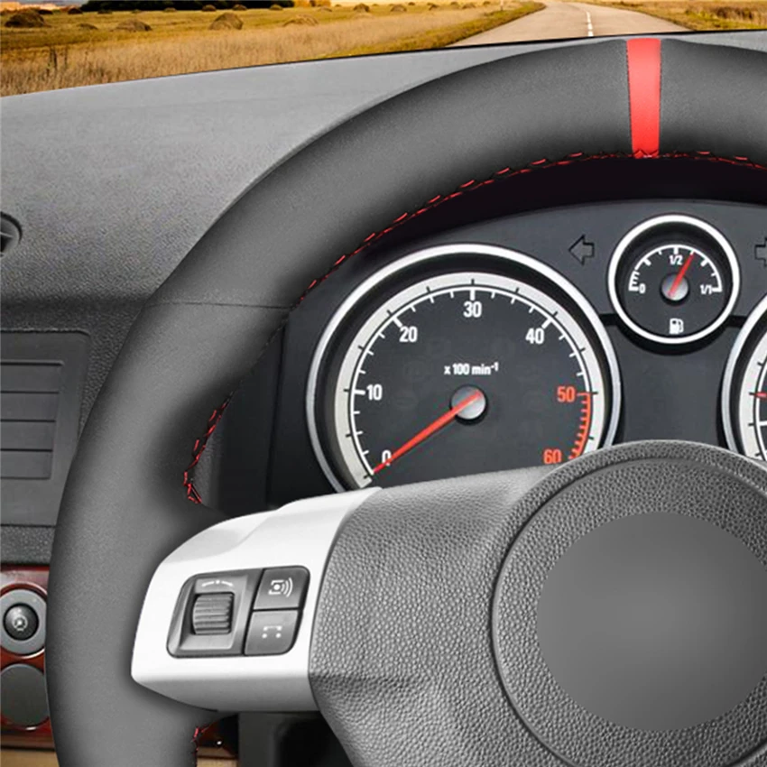 Black Suede Hand Stitching Wrap Lenkrad Abdeckung fur Vauxhall Opel Holden Astra H Corsa Zaflra B Signum Vectra C Alibaba