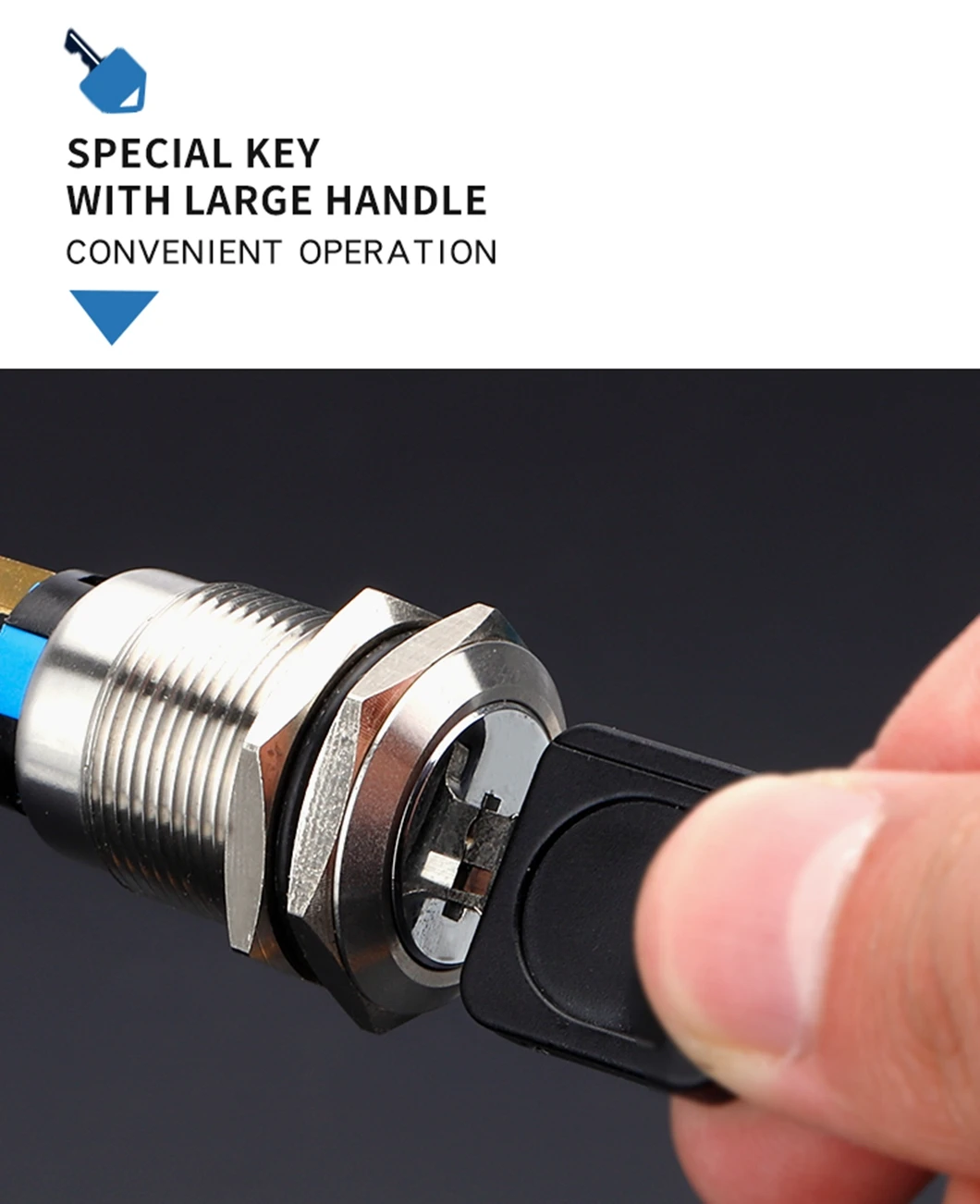 16mm Emergency Stop Pushbutton Switch / Water Proof Push Button Switch ...