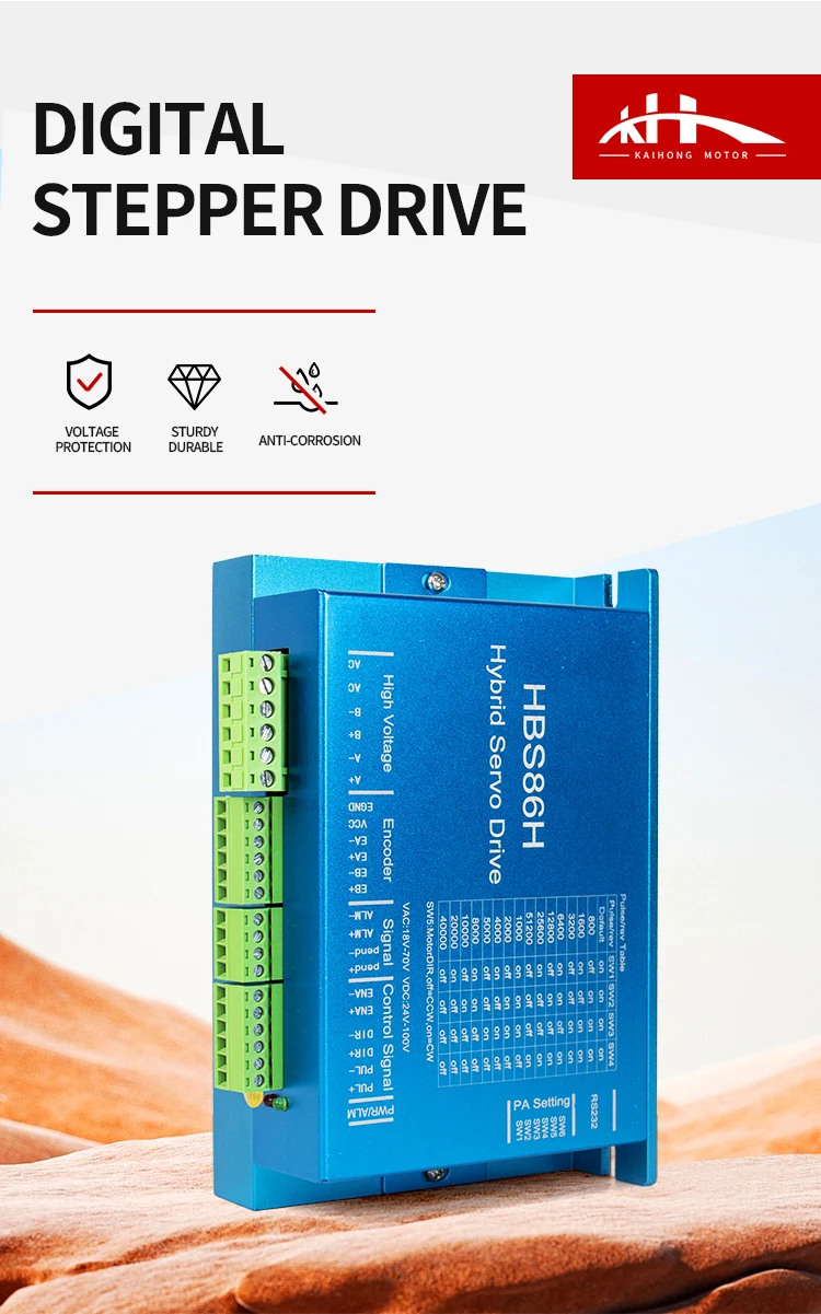 Nema 34 12nm HBS86H Microstep CNC Controller - High Torque