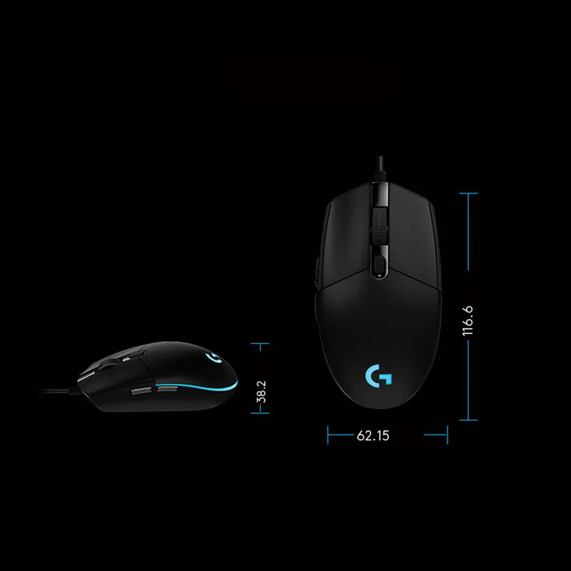 Logitech G102 Wired Gaming Mouse - RGB, Wireless, Rechargeable
