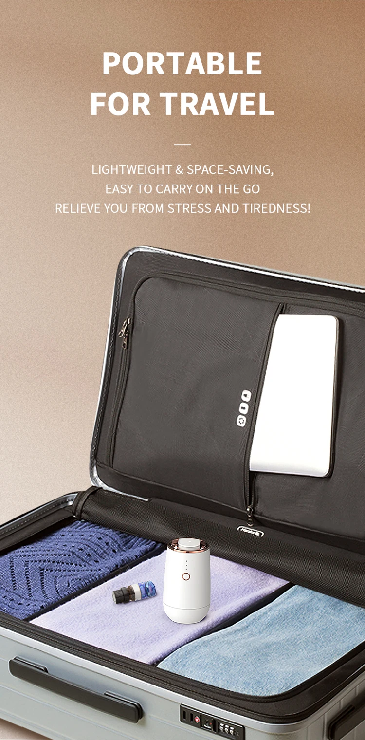 SCENTA Home Aroma Diffuser - Luxury Waterless Essential Oil