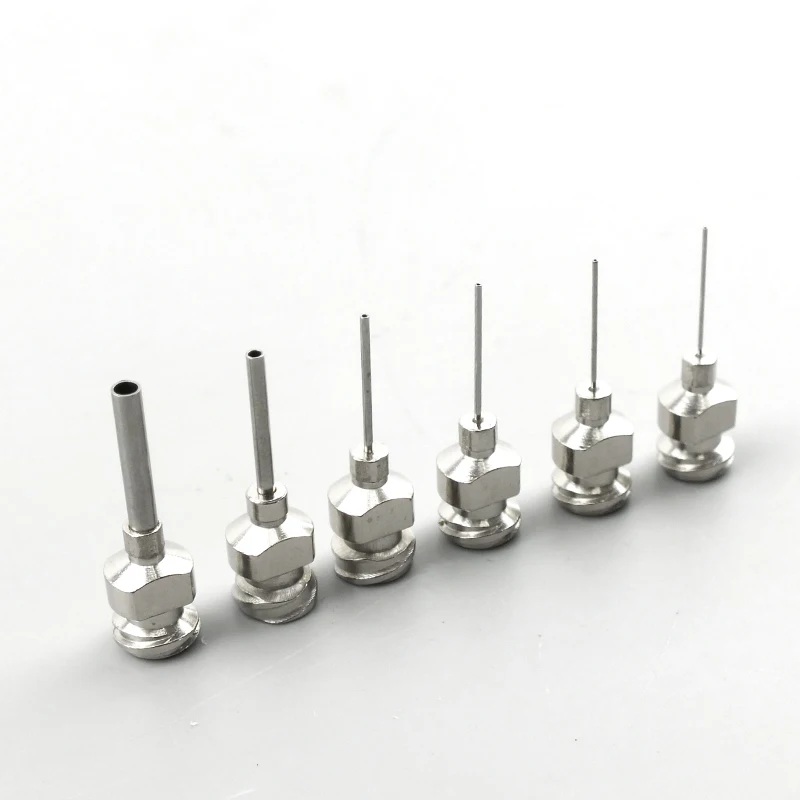 1/2 Inch Double Threaded Stainless Steel Precision Needle Base Metal ...