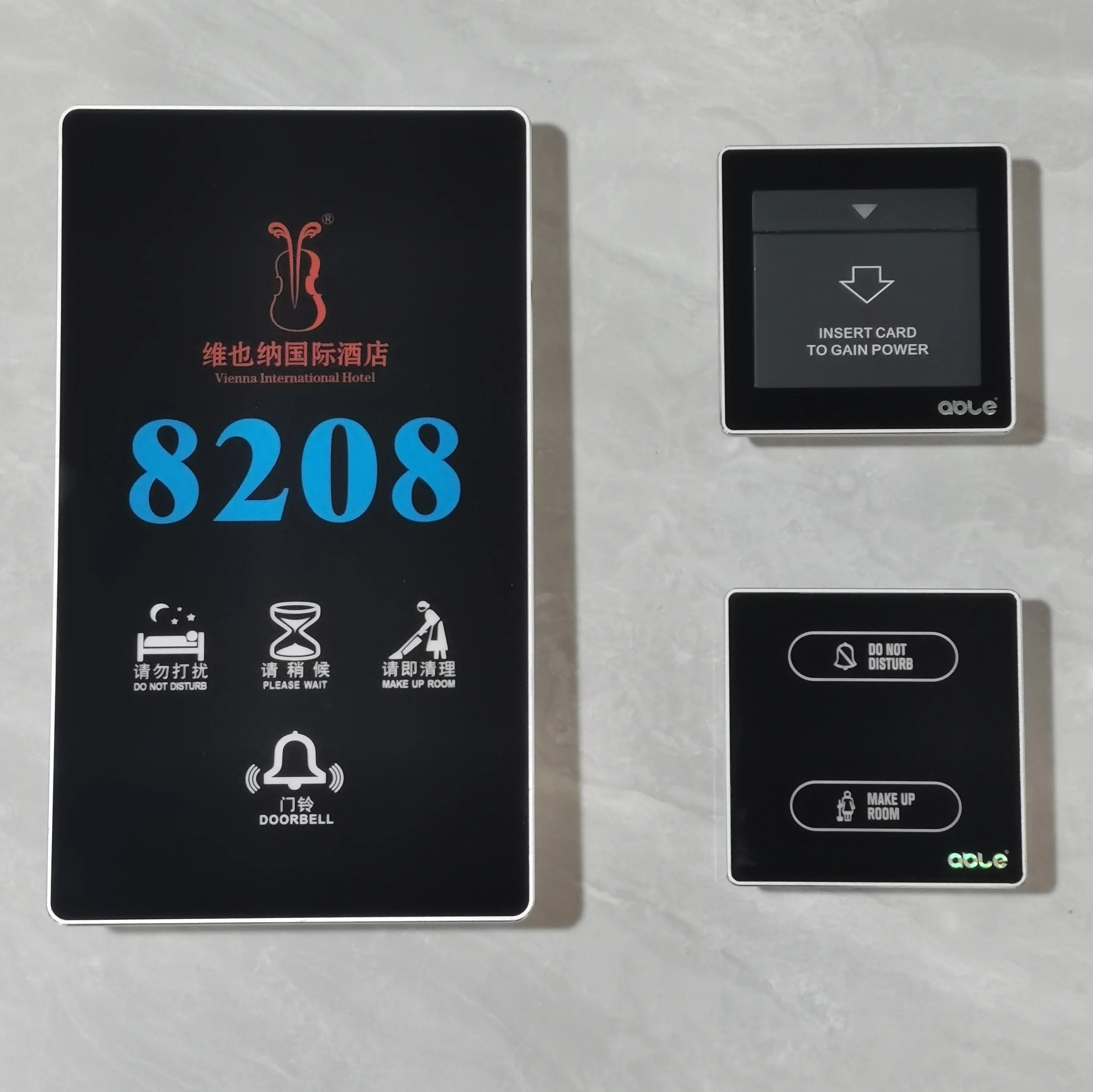 Hotel Room Intelligent Service System Touch Panel Waterproof Remote ...