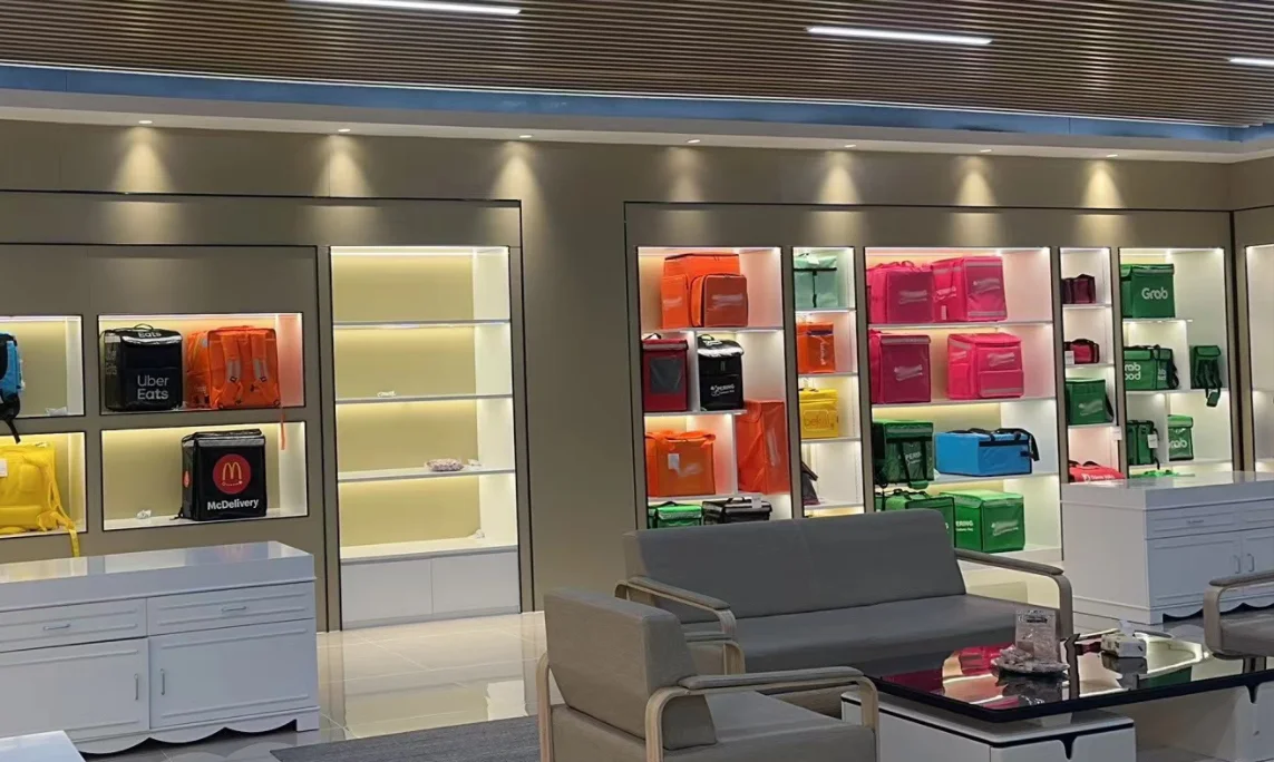 Customized Color Free Logo Print Ads Fast Food Takeaway Electronic ...