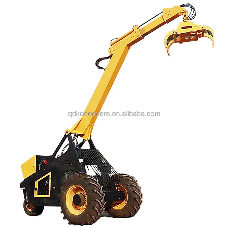 3 Wheels Sugarcane Loader With Telescopic Boom And Sealed Cabin - Buy 3 ...
