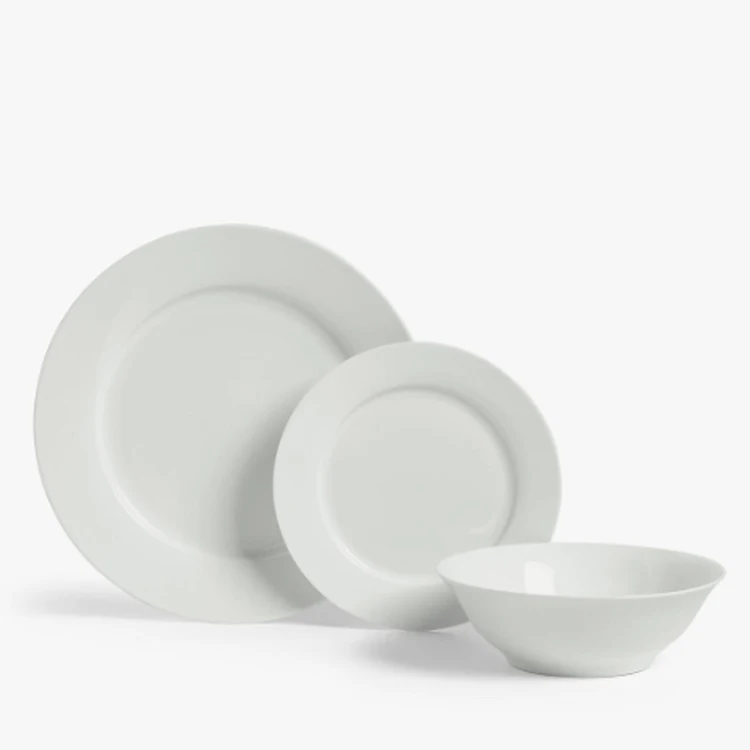 White Porcelain Dinnerware For Greece Market,12piece Wholesale Ceramics ...